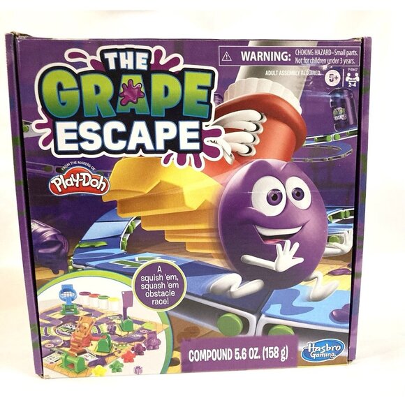 Hasbro | Toys | The Grape Escape By Playdoh Hasbro A Squish Em Squash ...